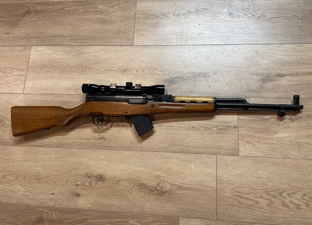 Chinese Norinco SKS type M 7.62x39 takes AK mags optical mount rare ...