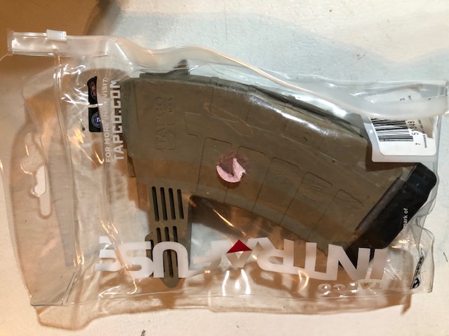 SKS Tapco 7.62x39 cal 5/20rd Poly Duckbill Pinned Magazine- Brand New ...