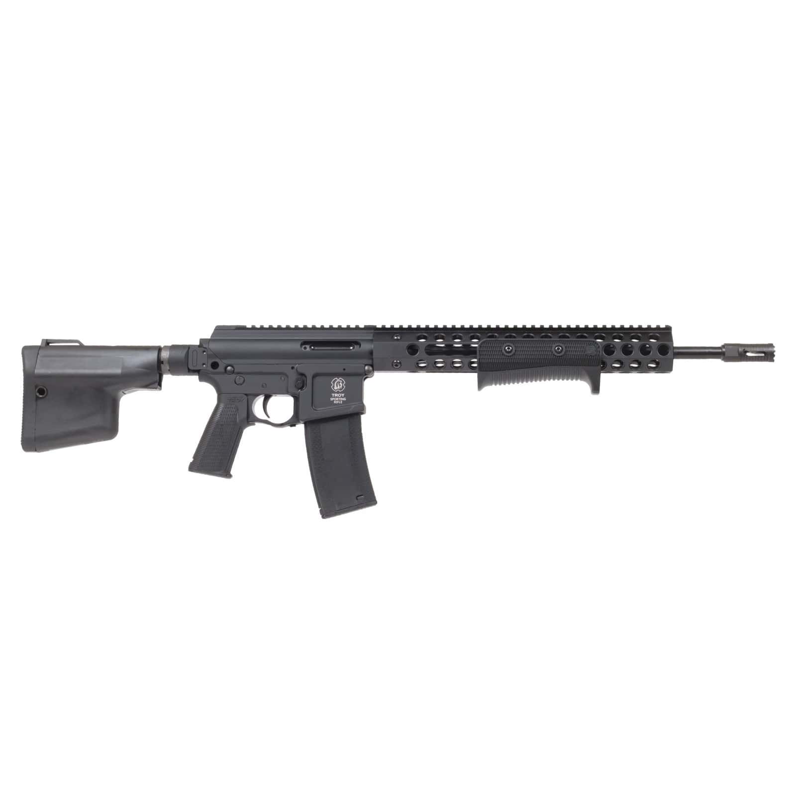 Brand new TROY INDUSTRY .223 Rem 16″ Optics Ready Pump Action Rifle ...