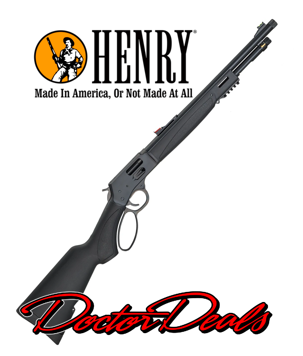 Henry Big Boy X Model, lever action rifle, 357 Magnum, black synthetic ...