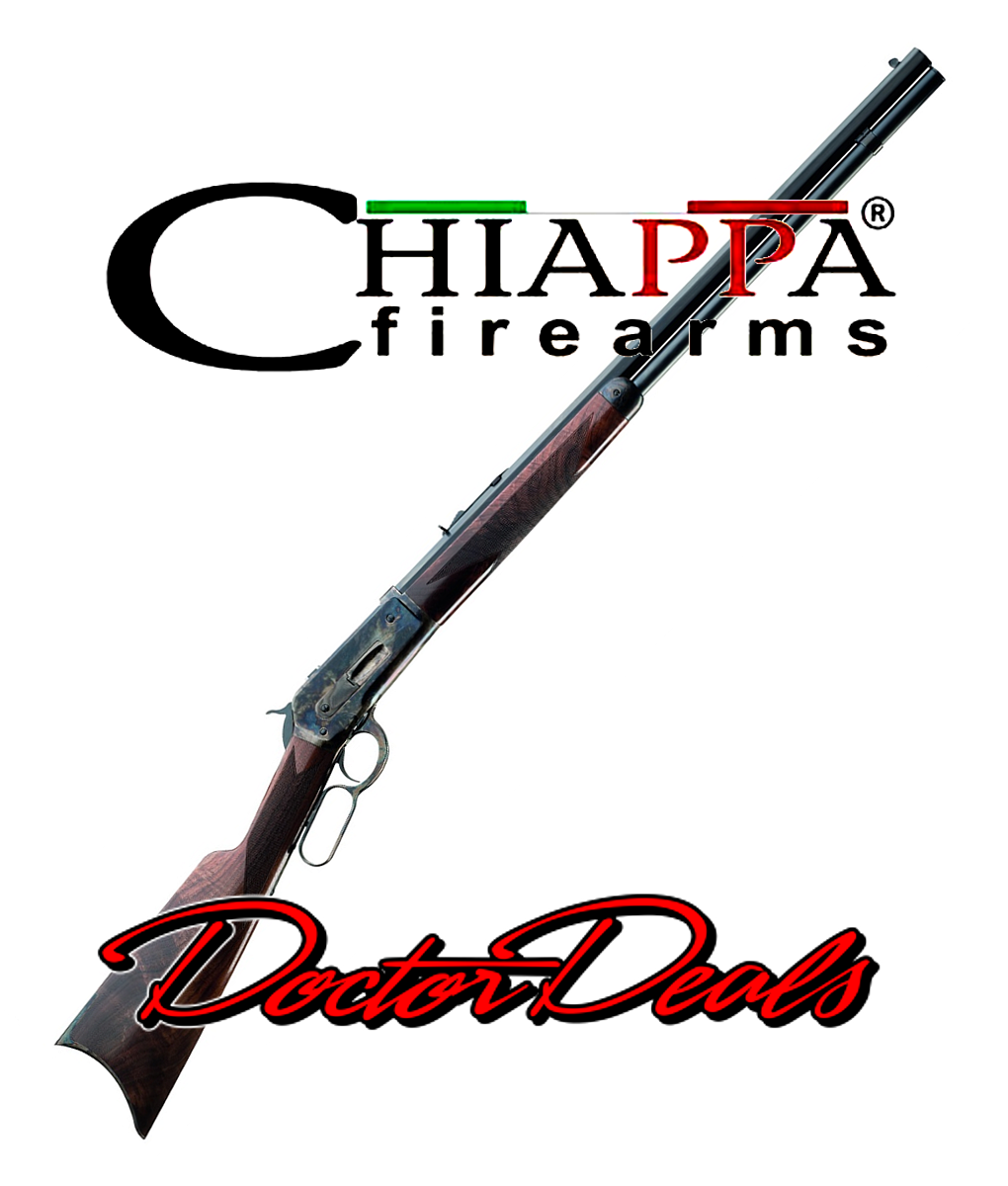 Chiappa 1886, lever action rifle, color case, fancy stock, octagon ...
