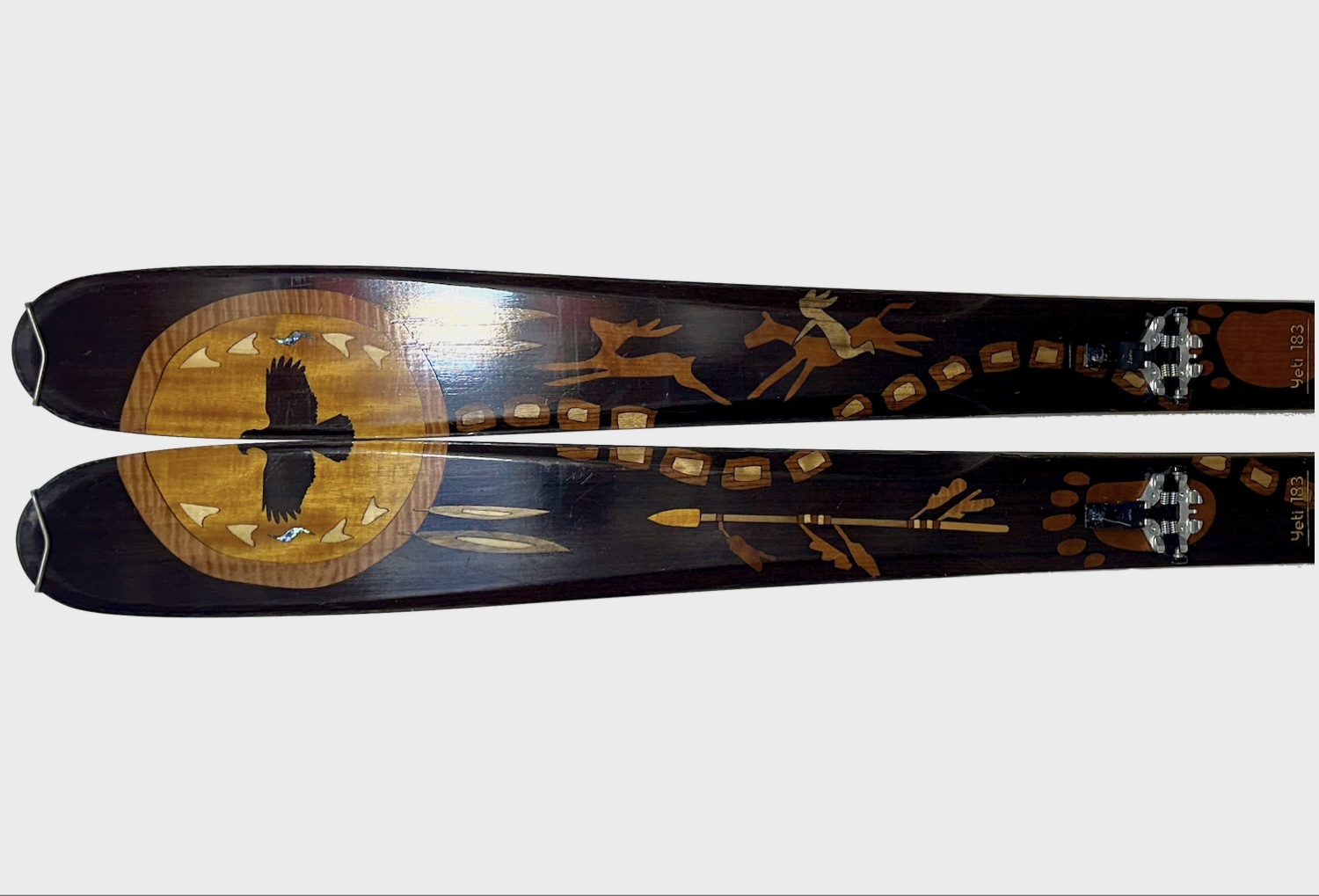 SkiLogik Yetis Back Country Skis with Bindings and Skins · Sporting ...