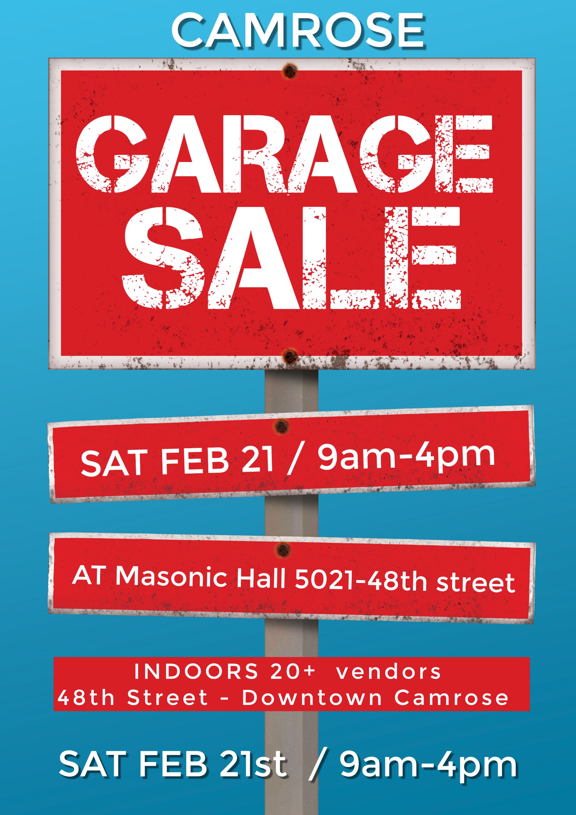 Garage sale in Leduc County · TownPost